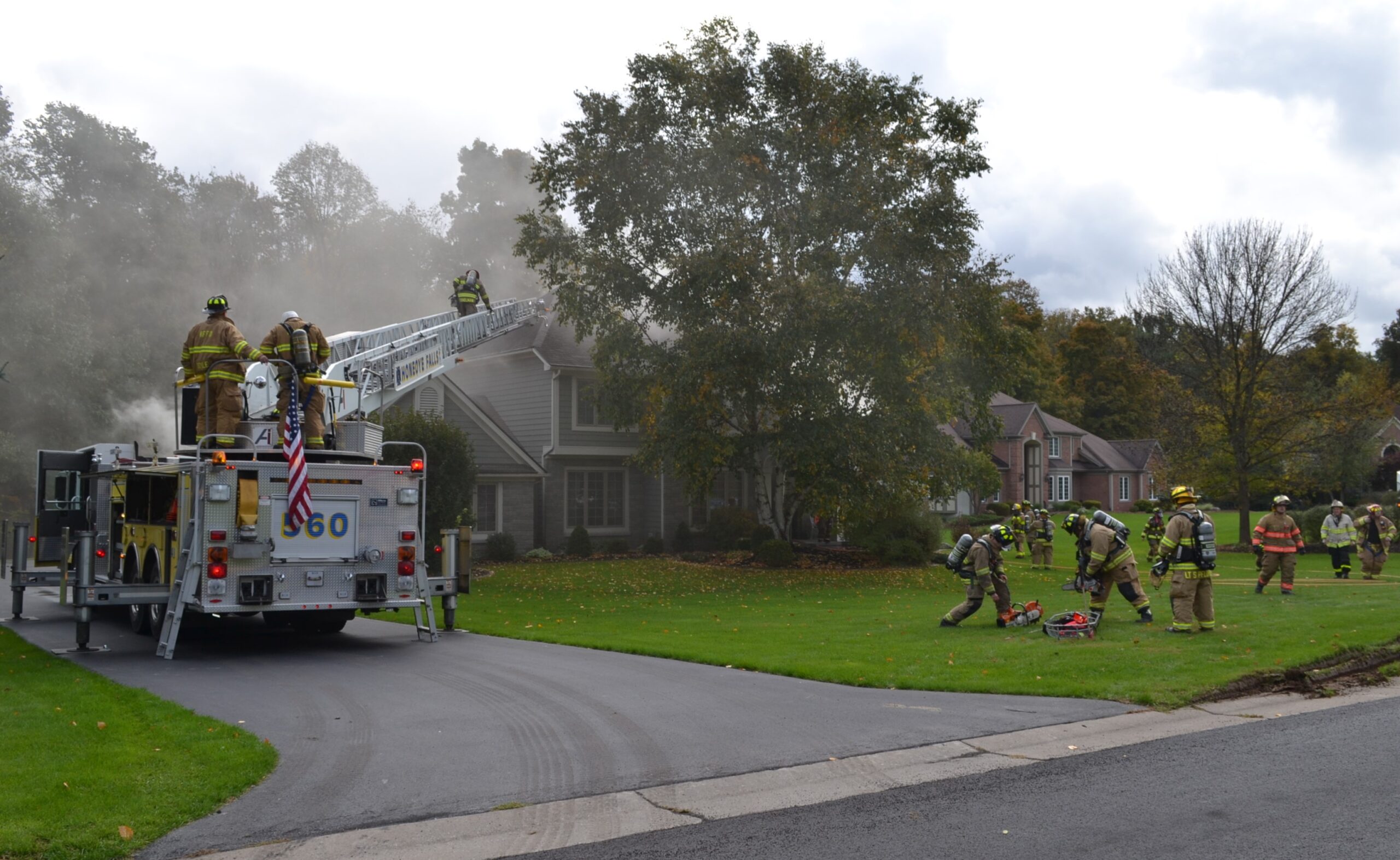 Older Fireground Photos - East Avon Fire Department