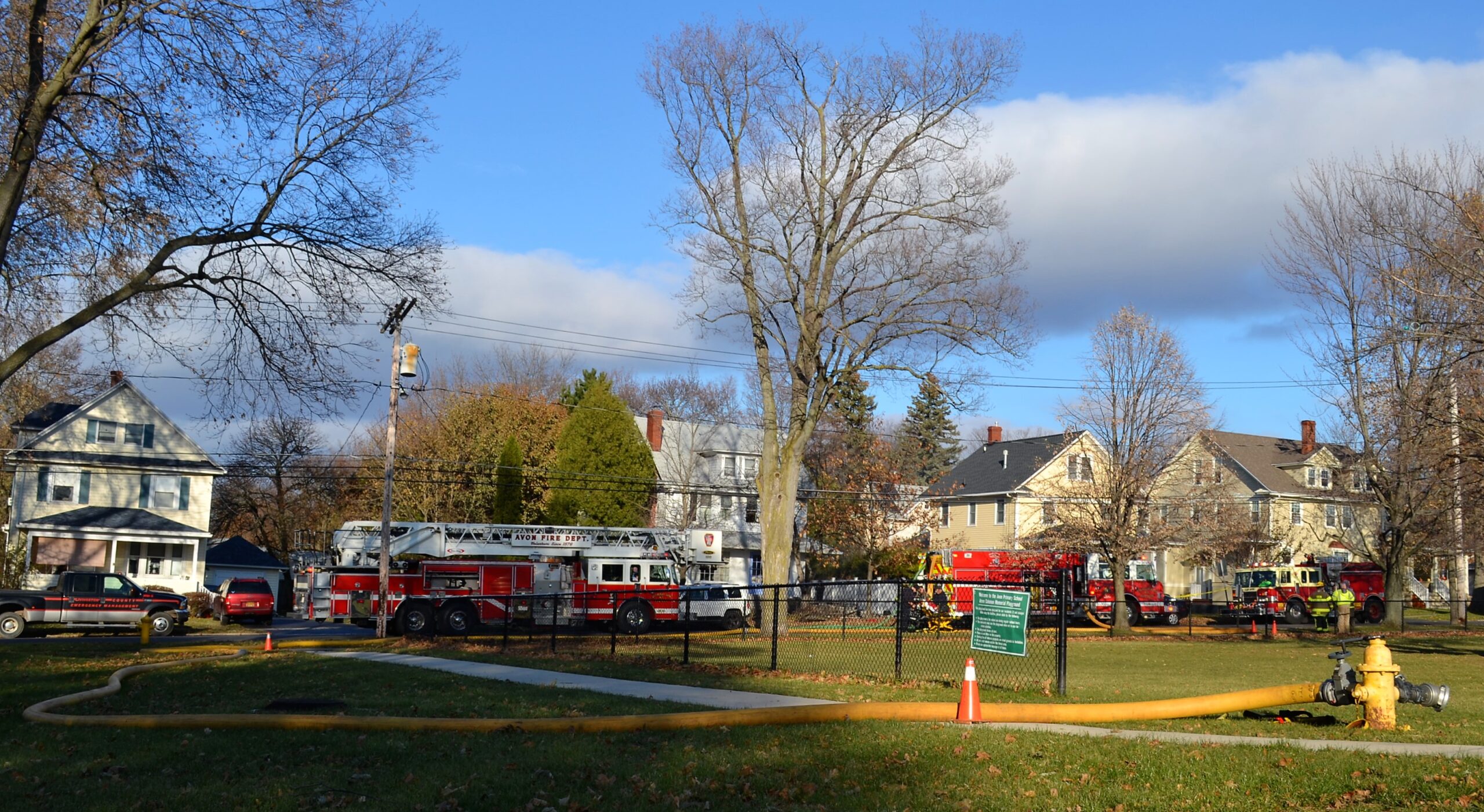 Older Fireground Photos - East Avon Fire Department
