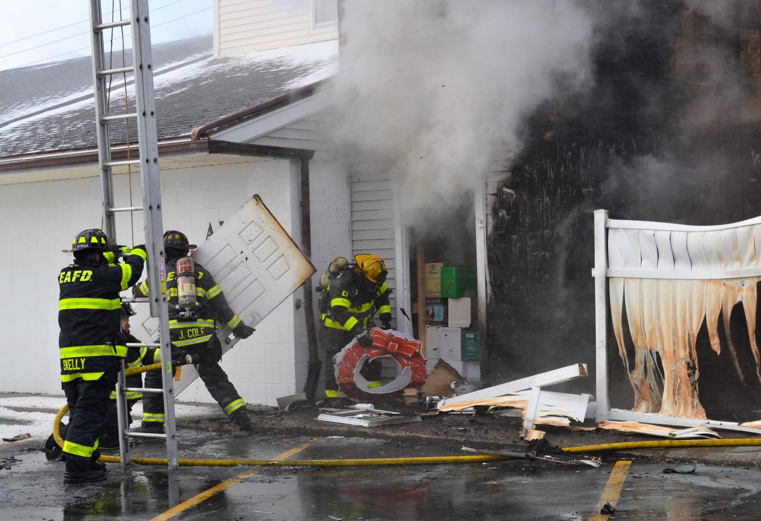 Older Fireground Photos - East Avon Fire Department