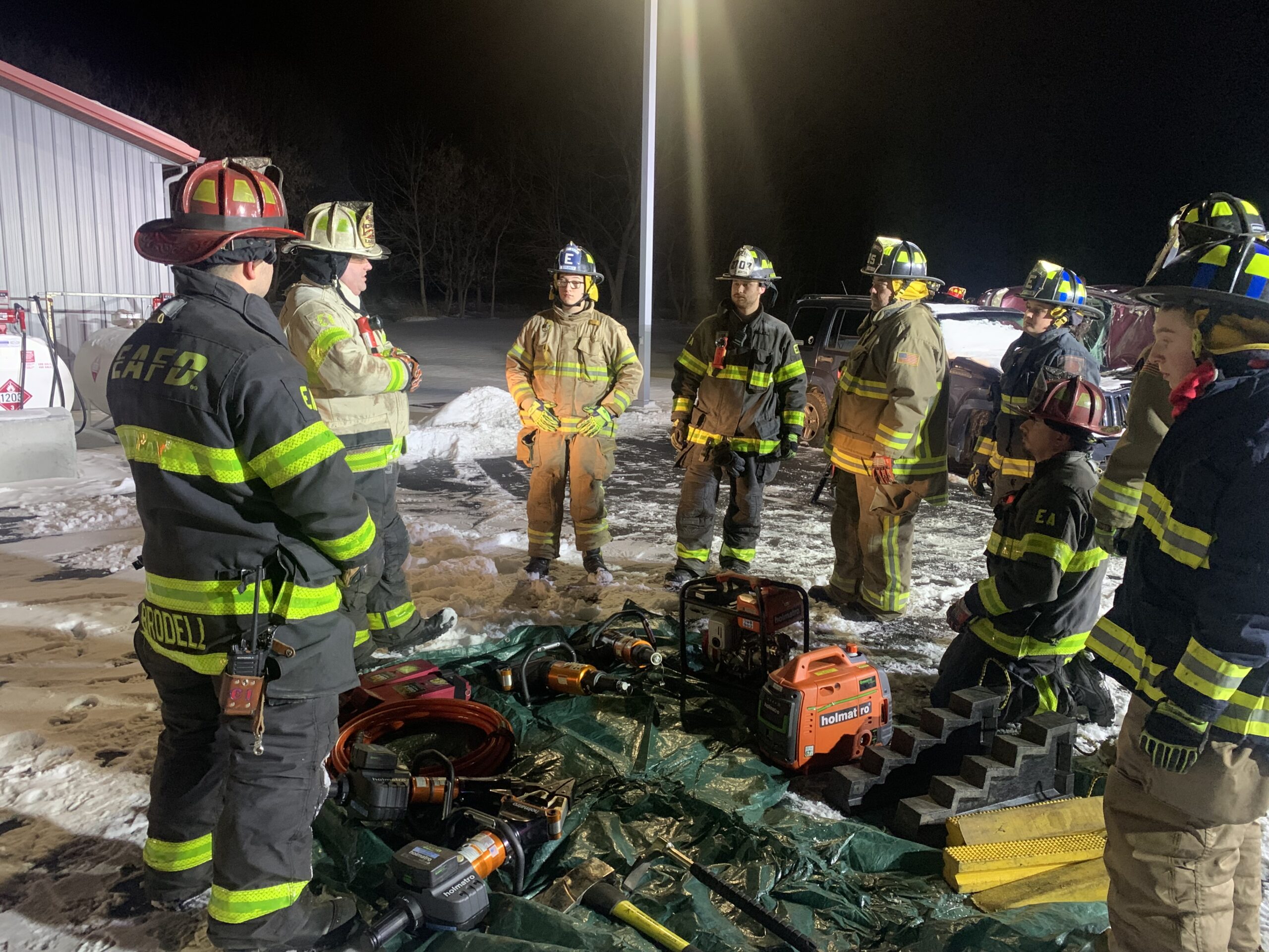 Extrication Drill Night - East Avon Fire Department